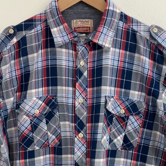 SBS | Shirts | Sbs Plaid Long Sleeve Button Down Shirt | Poshmark